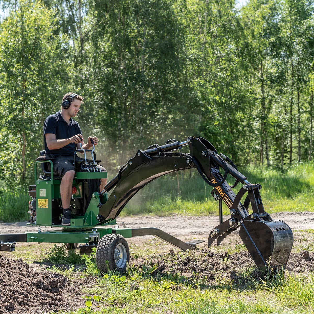 Grävaggregat 360° | ATV | Kellfri