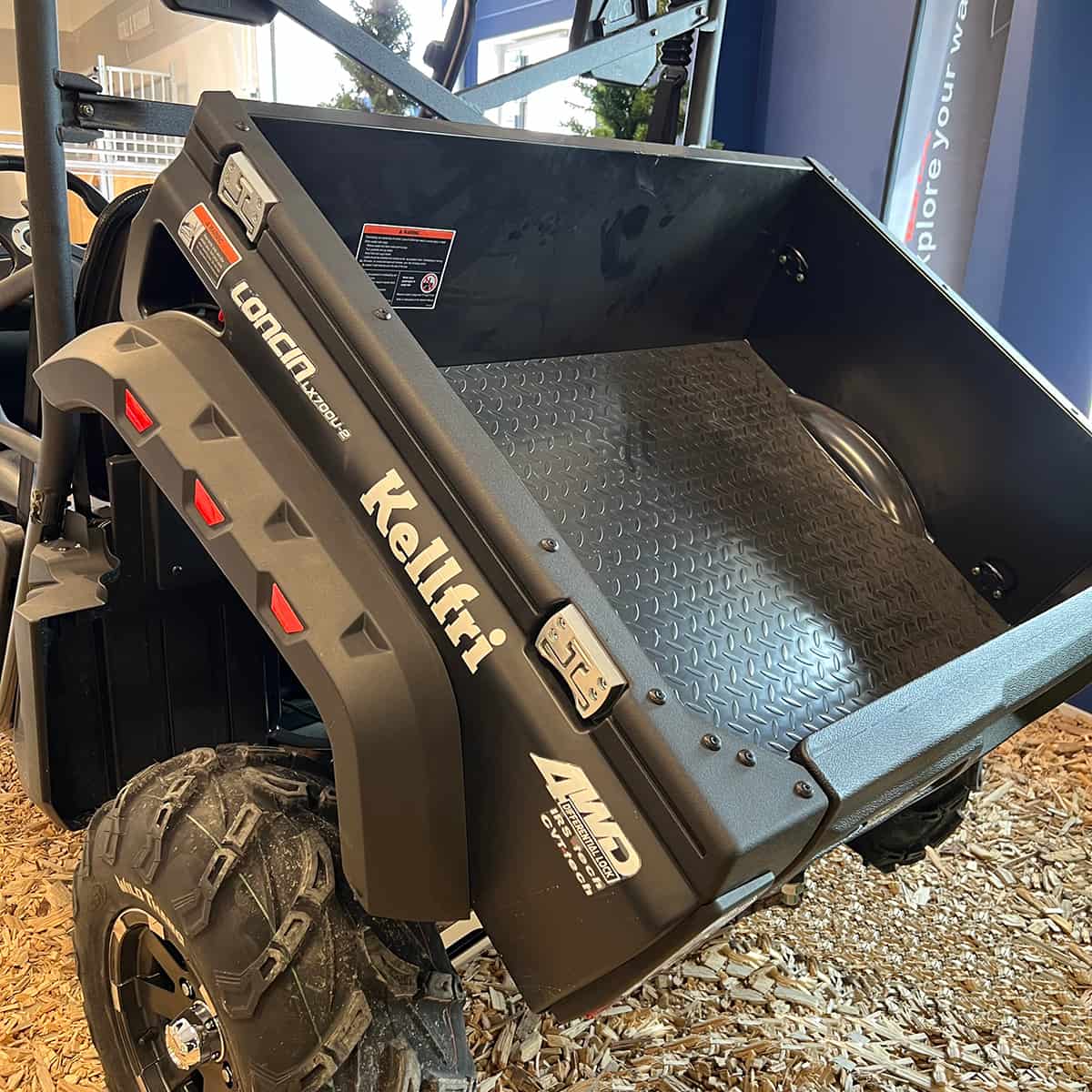 Loncin UWolf 700 UTV Svart | ATV | Köp hos Kellfri