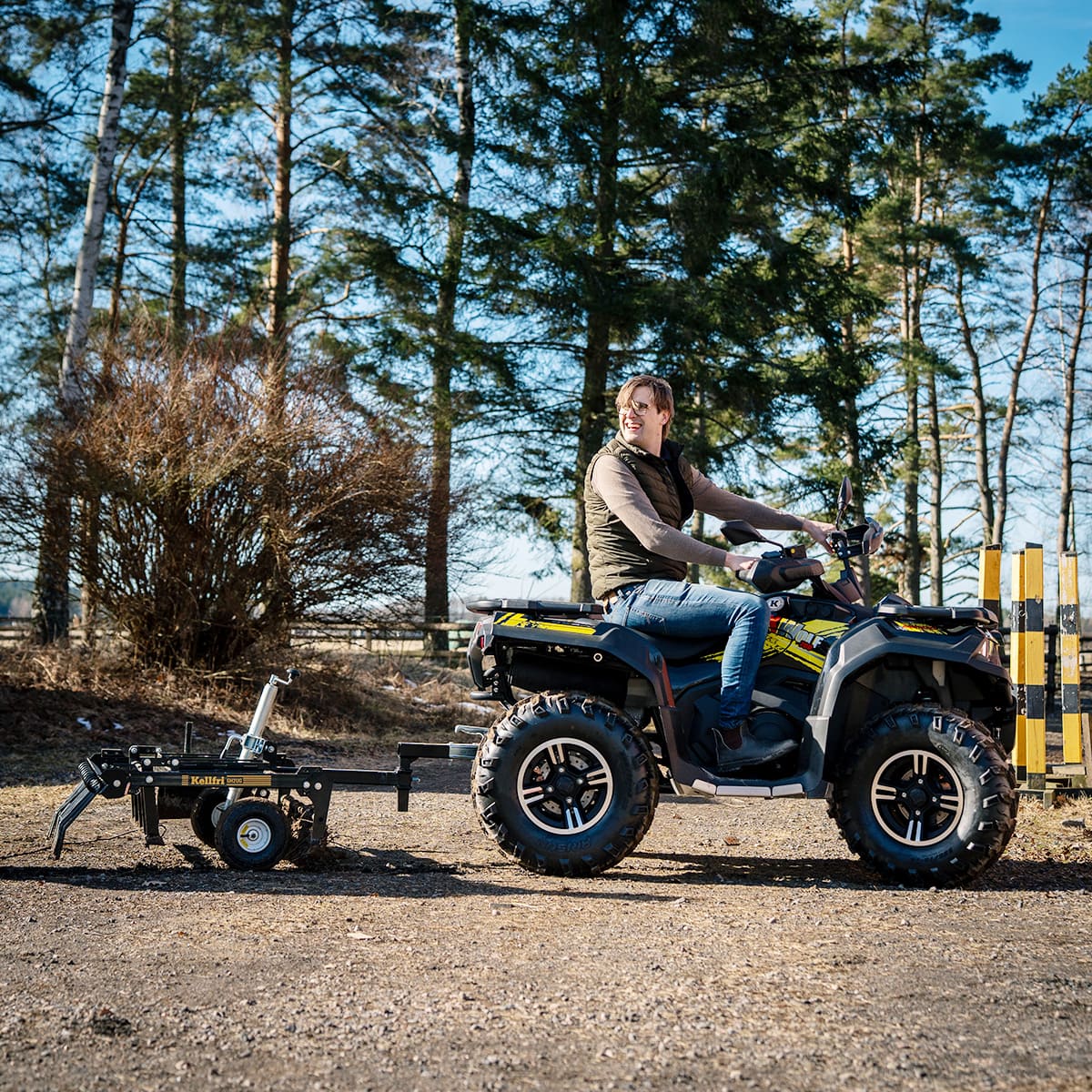 XWolf by Loncin 700 Orange | Fyrhjuling | ATV | Kellfri