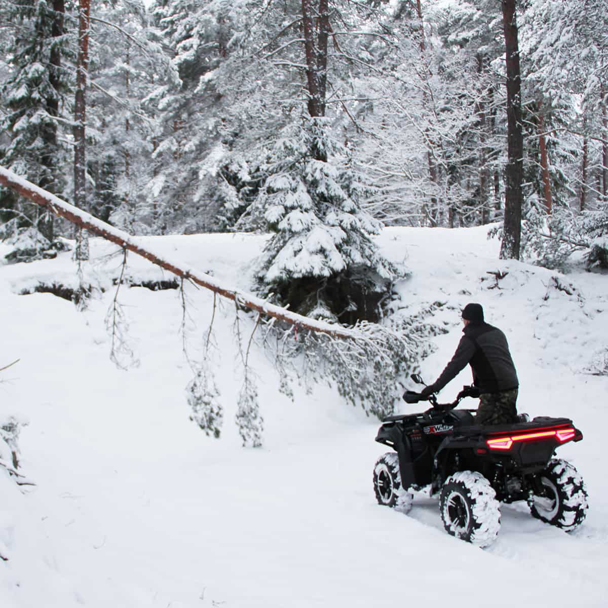 XWolf by Loncin 700 Svart | Fyrhjuling | ATV | Kellfri