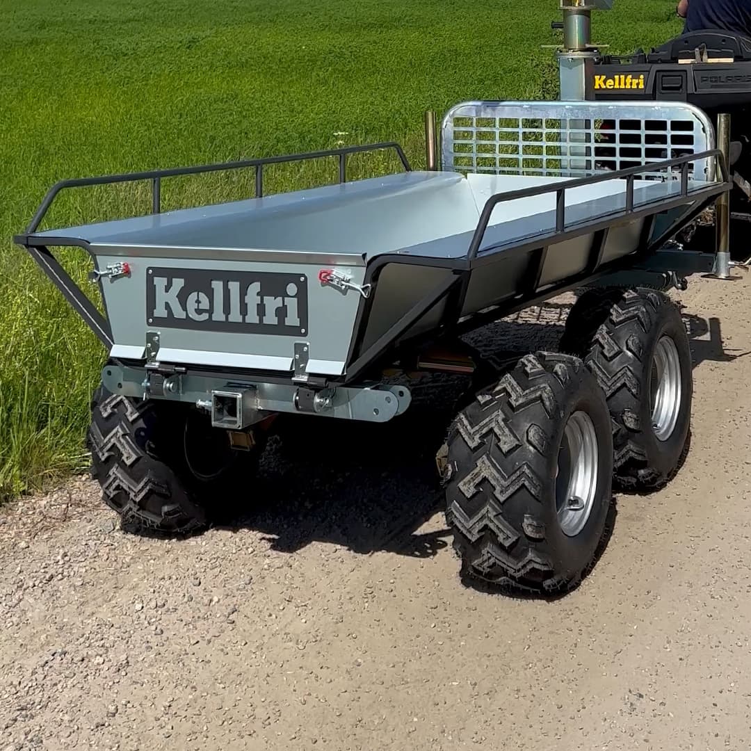 Skogsvagn ATV | Tipp- och skogsvagn från Kellfri | Köp enkelt online